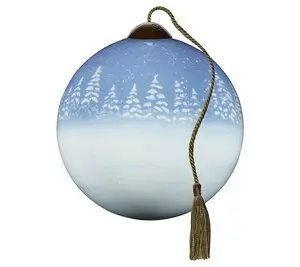 NE'QWA Neqwa 2.5' Petite Round Polar Playtime Ornament - One-color