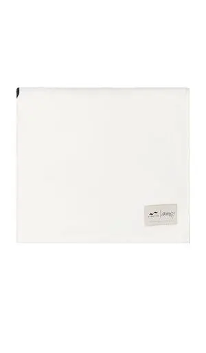 SLOWTIDE Wahine Beach Towel In White