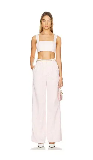 Amanda Uprichard Tish Top - Blush Multi