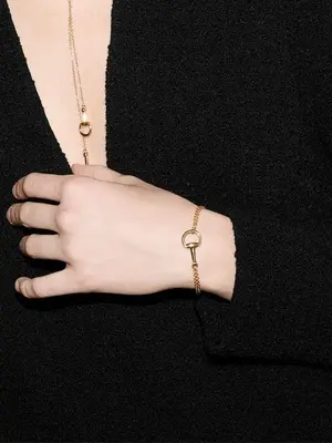 Gucci Horsebit 18k Drop Earrings