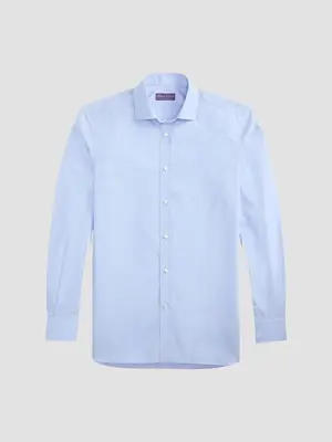 Ralph Lauren Purple Label Aston Cotton Shirt - Blue