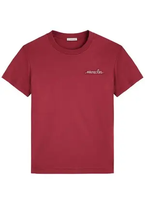 Moncler Logo Cotton T-shirt