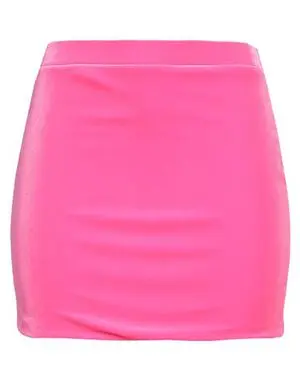Vetements Velvet Pencil Mini Skirt
