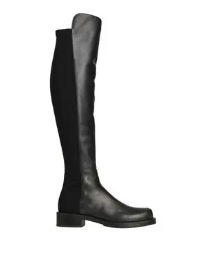 STUART WEITZMAN Boot In Calfskin And Textile Fibers - Black