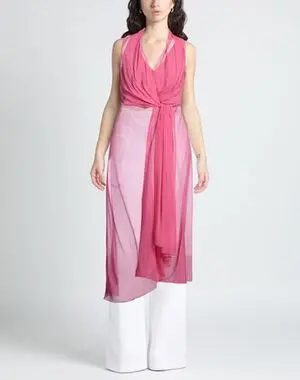 Alberta Ferretti Voile Pleated Top