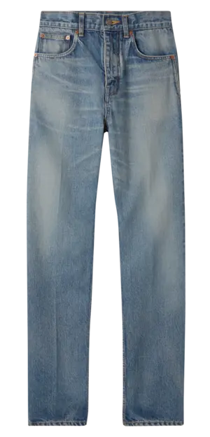 Saint Laurent Mid-rise Straight-leg Jeans