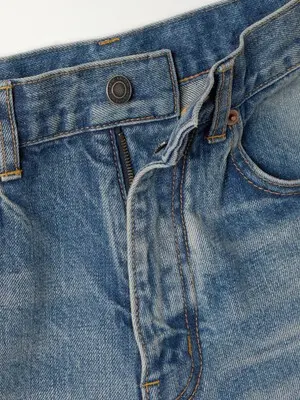 Saint Laurent Mid-rise Straight-leg Jeans