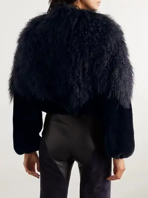 Chloé Cropped Shearling Jacket