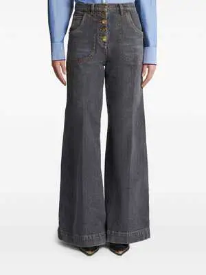 Etro Wide-leg Flared Jeans
