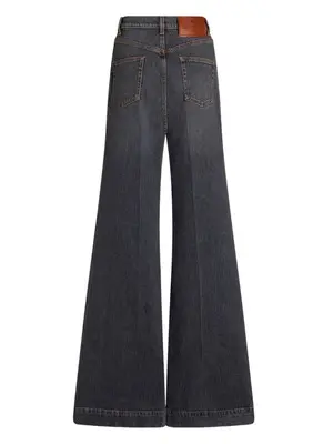 Etro Wide-leg Flared Jeans