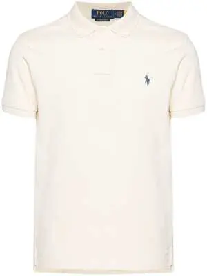 Polo Ralph Lauren Polo Pony-motif Polo Shirt - Neutrals