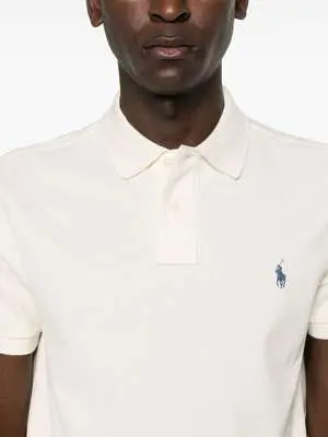 Polo Ralph Lauren Polo Pony-motif Polo Shirt - Neutrals