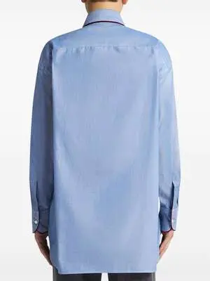 Etro Pegaso-embroidered Cotton Shirt