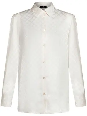 Etro Silk Jacquard Shirt