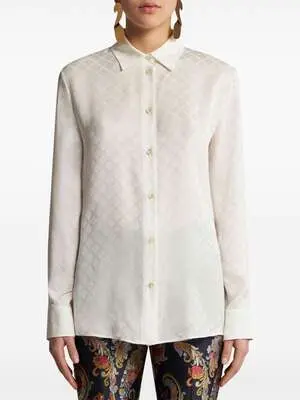Etro Silk Jacquard Shirt