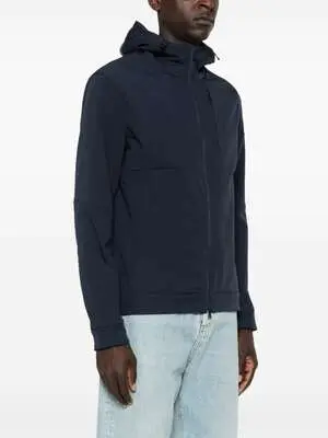 Paul & Shark Hooded Shell Jacket - Blue
