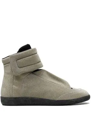 MAISON MARGIELA Future High Gold Glitter Sneakers