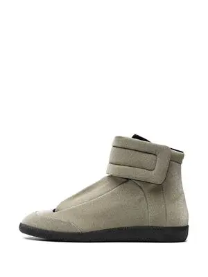 MAISON MARGIELA Future High Gold Glitter Sneakers