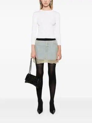 Balenciaga Bb-pattern Open-knit Jumper