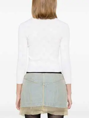 Balenciaga Bb-pattern Open-knit Jumper