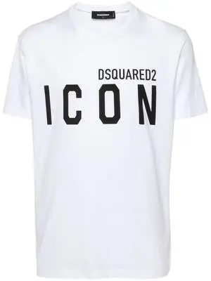 Dsquared2 Logo-print Cotton T-shirt - White