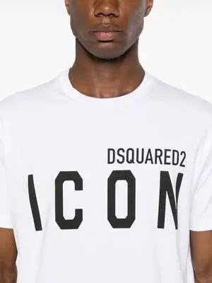Dsquared2 Logo-print Cotton T-shirt - White