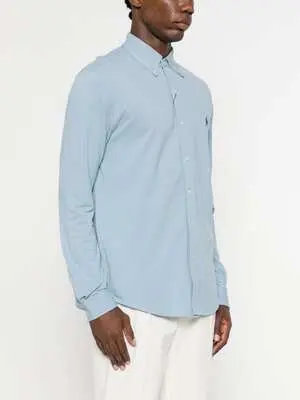 Polo Ralph Lauren Polo Pony-embroidered Cotton Shirt - Blue