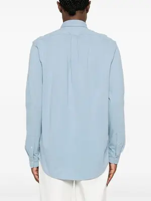 Polo Ralph Lauren Polo Pony-embroidered Cotton Shirt - Blue