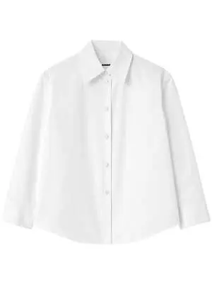 JIL SANDER Classic Collar Cotton Shirt