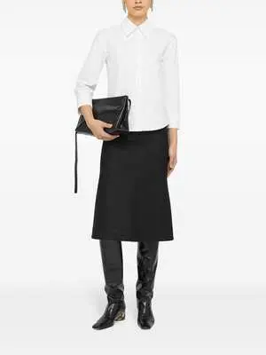 JIL SANDER Classic Collar Cotton Shirt