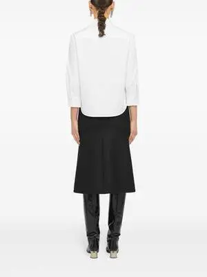 JIL SANDER Classic Collar Cotton Shirt