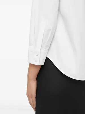 JIL SANDER Classic Collar Cotton Shirt