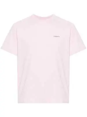 Coperni Logo-print Cotton T-shirt - Pink