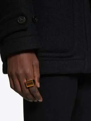 Dries Van Noten Gemstone Signet Ring