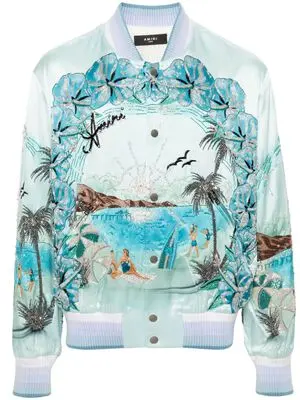 Amiri Printed Jackets For Men