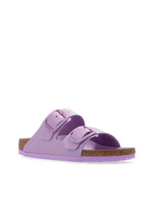 BIRKENSTOCK Arizona Leather Sandals - Purple