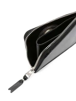 Comme Des Garçons Eyelet-detail Leather Wallet