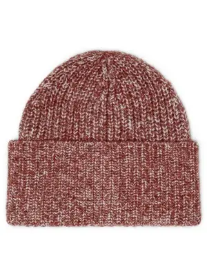 Brunello Cucinelli Knitted Beanie Hat - Red