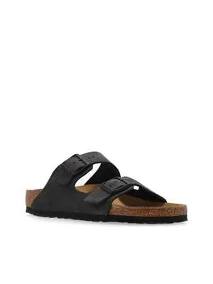 BIRKENSTOCK Arizona Suede Sandals - Grey