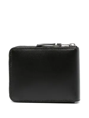 Comme Des Garçons Eyelet-embellished Leather Wallet
