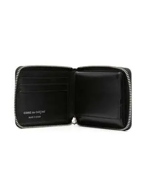 Comme Des Garçons Eyelet-embellished Leather Wallet