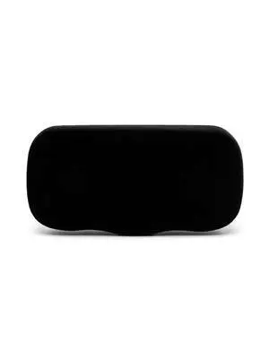 Linda Farrow Lola Rectangle Sunglasses - Black
