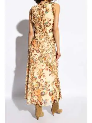 Ulla Johnson Avrelie Floral-print Silk Dress