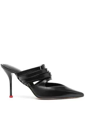 Alexander Mcqueen Pointed Toe Mules Clogs For Women