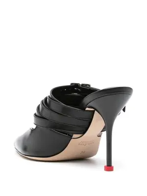 Alexander McQueen 95mm Leather Mules
