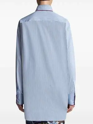 Etro Striped Cotton Poplin Shirt