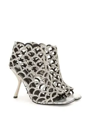 SERGIO ROSSI Sr Mermaid 100mm Sandals