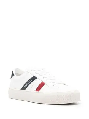 Moncler Monaco M Lace-up Sneakers - White