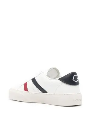 Moncler Monaco M Lace-up Sneakers - White