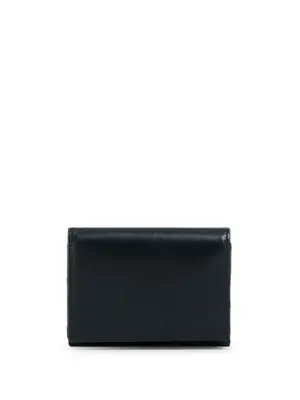 Marni Logo-embossed Leather Wallet - Black